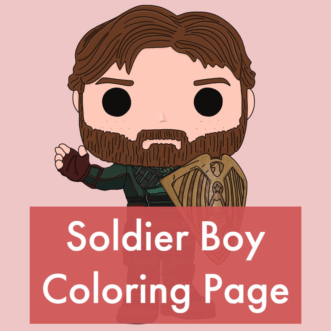 soldier boy coloring pages